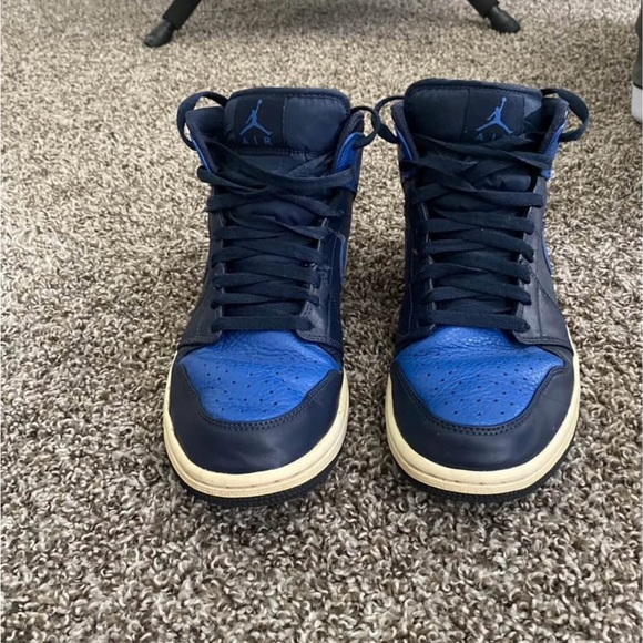 Jordan | Shoes | Jordan Mid Obsidian Royal Mens 95 | Poshmark